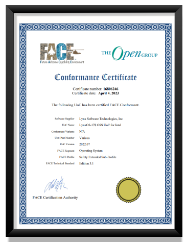 LynxOS-178: DO-178C & DO-356 Certified POSIX RTOS for Avionics & Safety ...