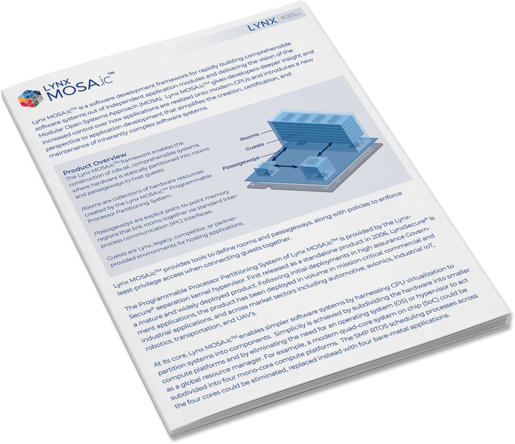 LYNX MOSA.ic | Delivering the Modular Open Systems Approach (MOSA)